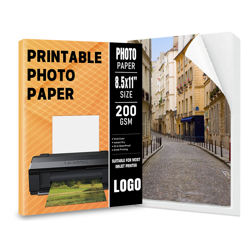 Inkjet Printable Clear Photo Sticker Paper - Easy to Use