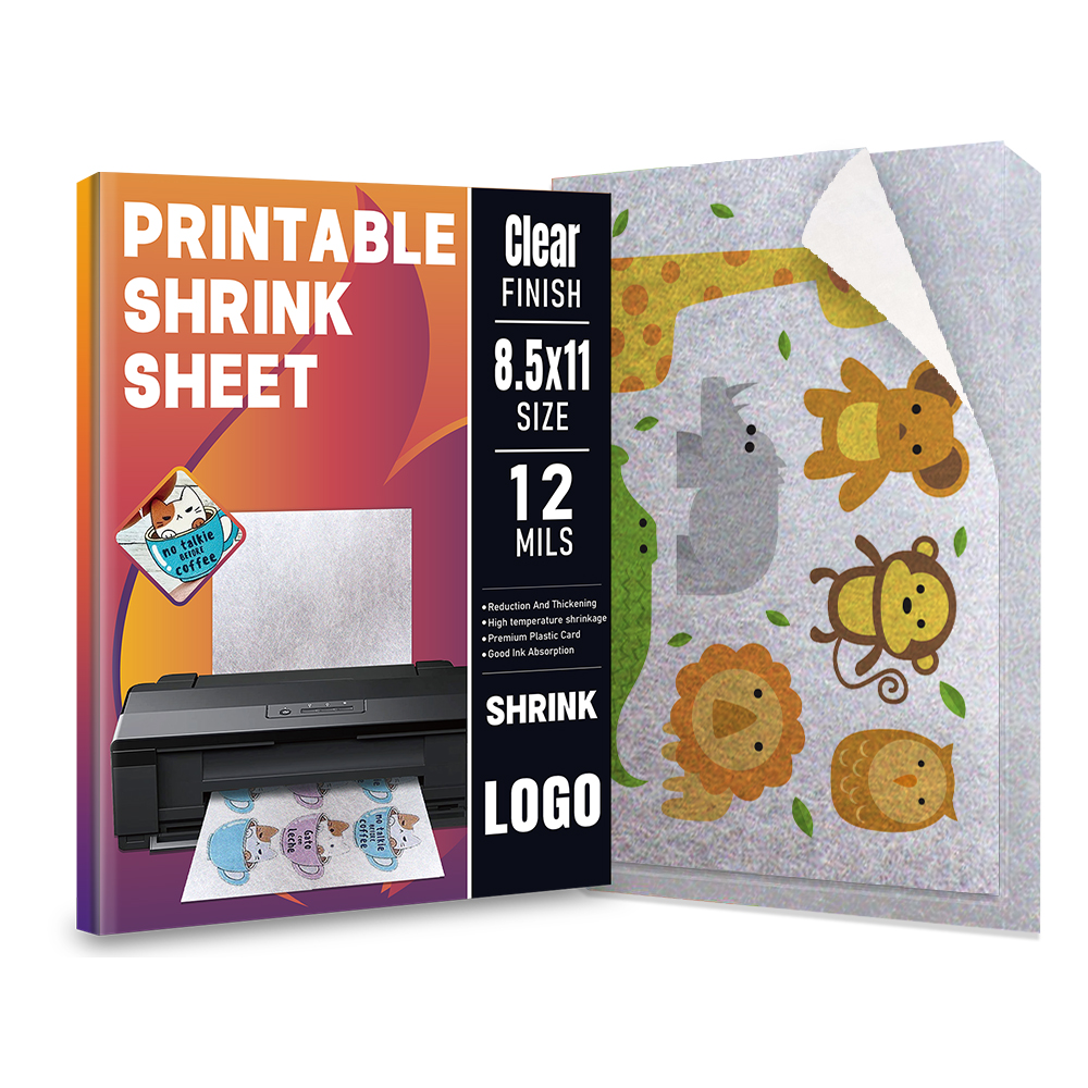 Printable Shrink Paper for Crafts | Customizable Sheets