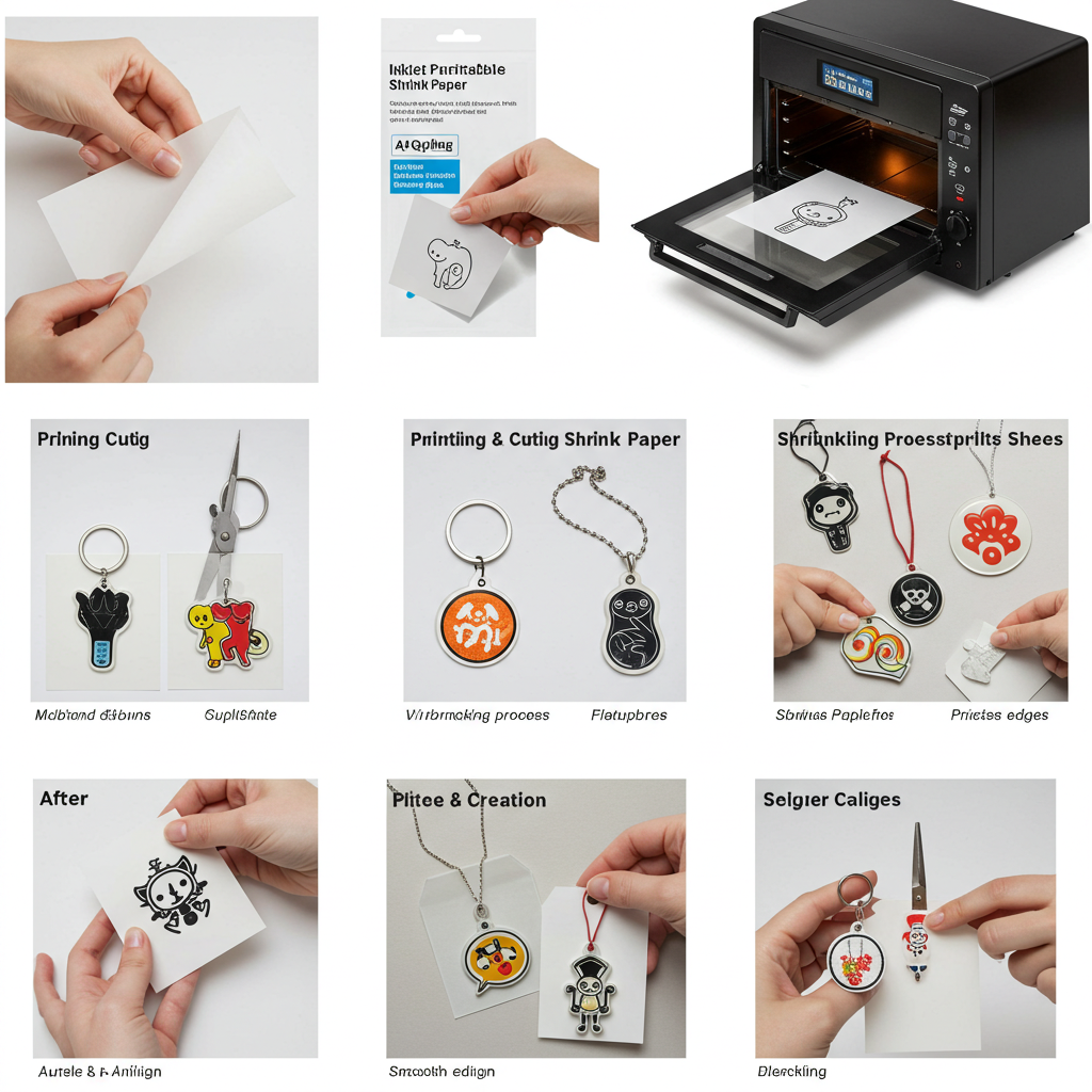 High-Quality Inkjet Printable Shrink Paper - Crystal Code