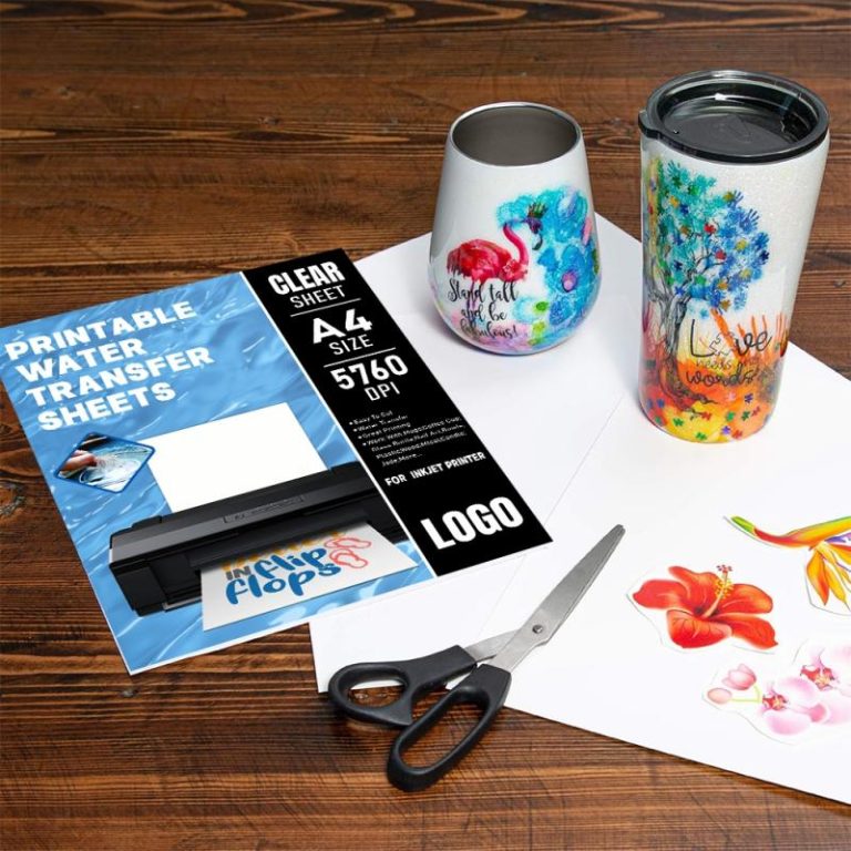 From Printer to Perfection: A4 Waterslide Decal Sheets