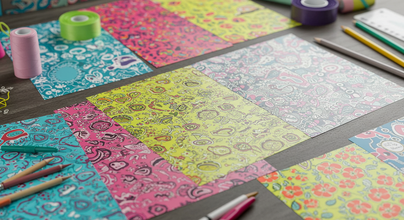Printable Vinyl for Scrapbooking and Crafts