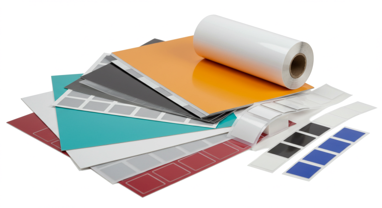 Vinyl Sticker Paper for Labels – Waterproof & Durable Sheets | crystal-code