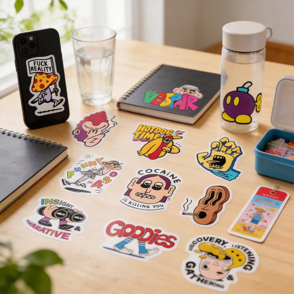 Premium 8.5x11 Vinyl Sticker Sheets for Creative Projects