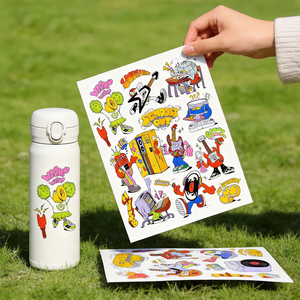 Outdoor Durable Printable Vinyl Sticker Paper for Long-Lasting