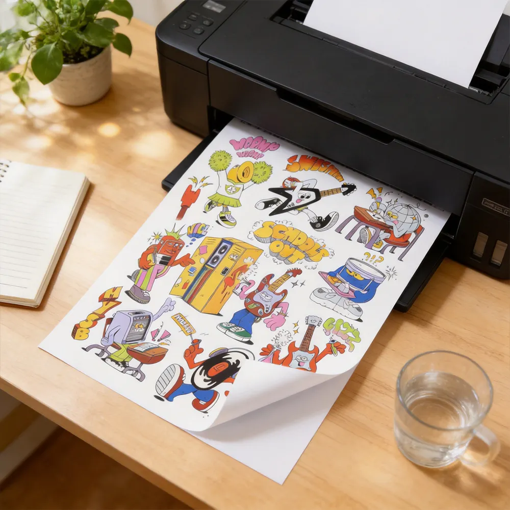 Outdoor Durable Printable Vinyl Sticker Paper for Long-Lasting