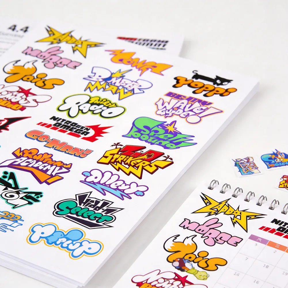 Printable Vinyl Sticker Paper for Planners Design Sheet Pack