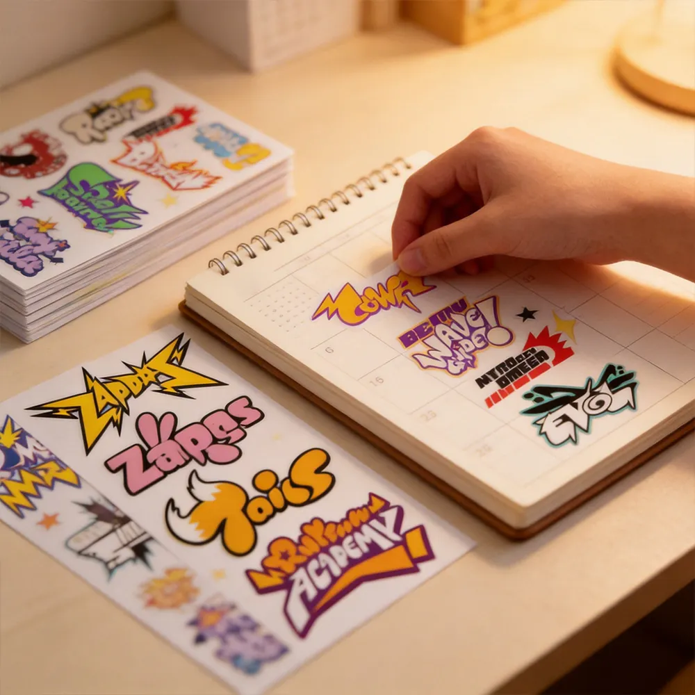 Printable Vinyl Sticker Paper for Planners Design Sheet Pack