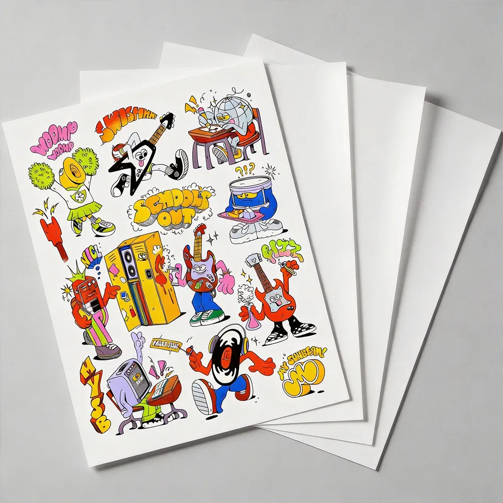 Strong Adhesive Printable Vinyl Sticker Paper for Reliable Bonding